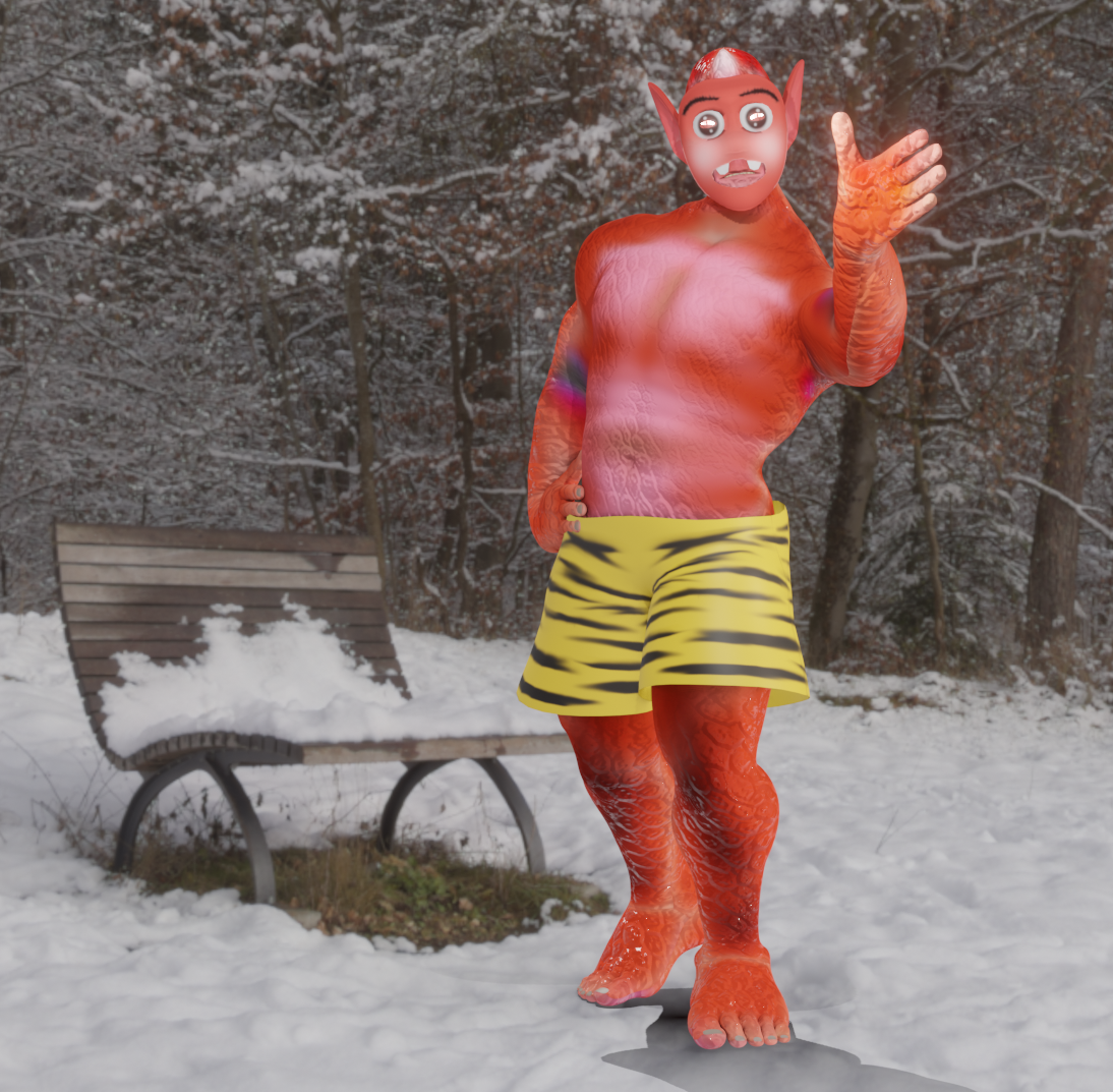 3DCG: BlenderでファンタジーCG！