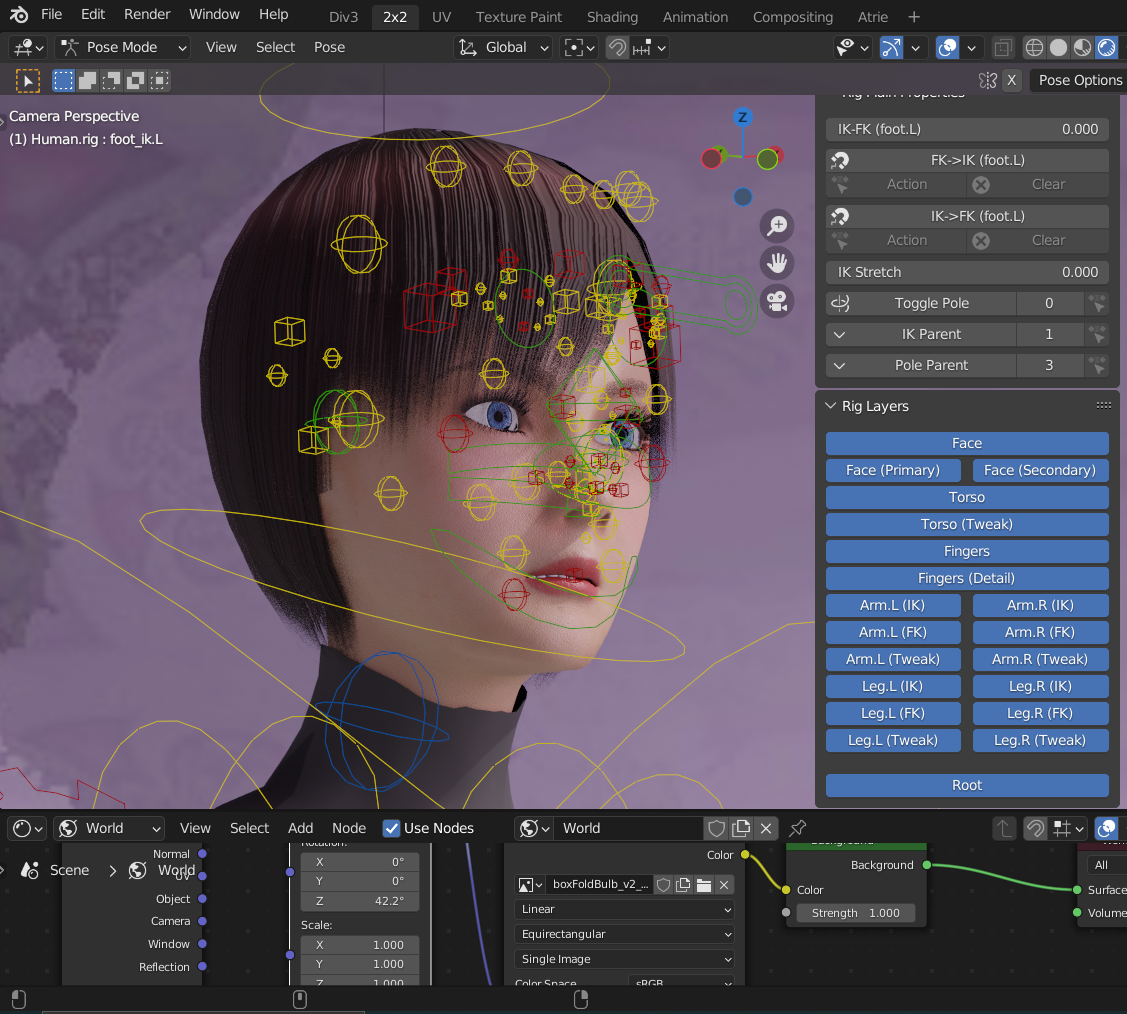 Rigyfy化進行中: BlenderでファンタジーCG！