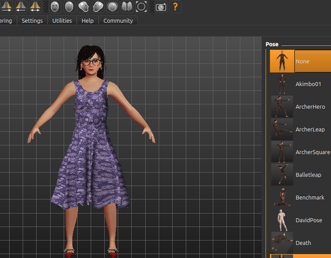 makehuman作成のキャラをmpfbにもってくる: BlenderでファンタジーCG！